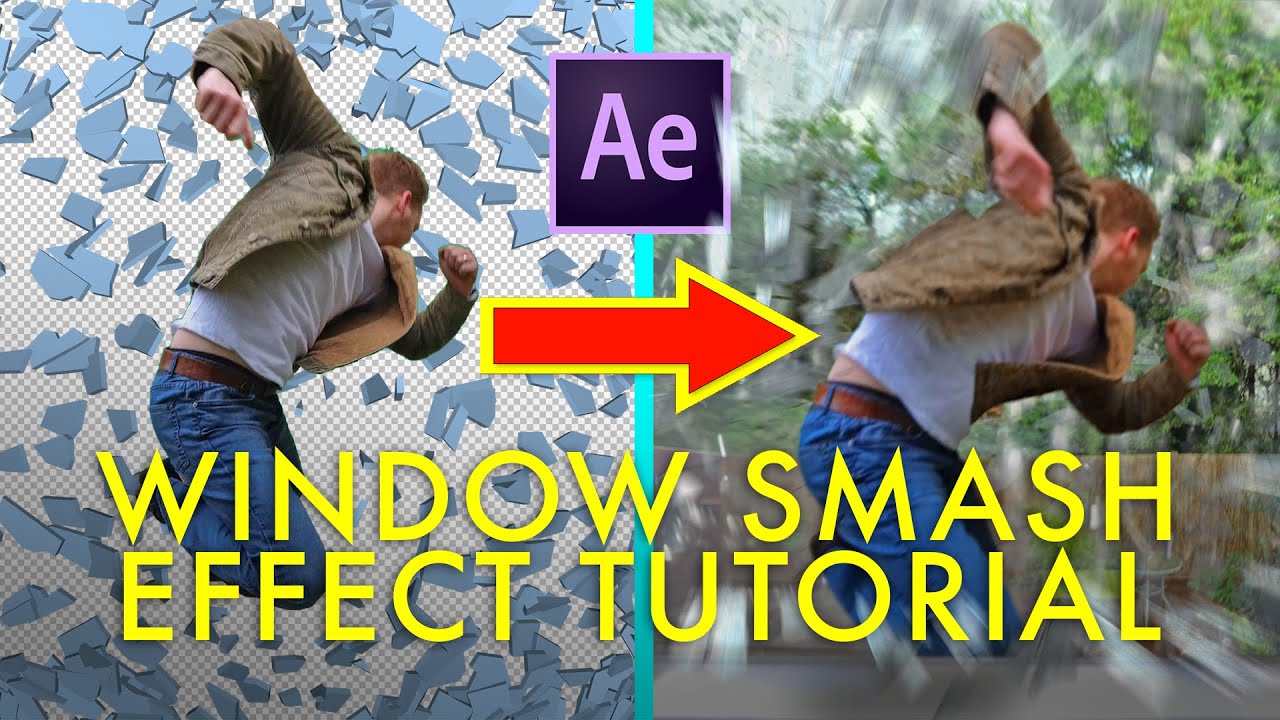 WINDOW SMASH one-take effect tutorial! (After Effects) - Premium ...