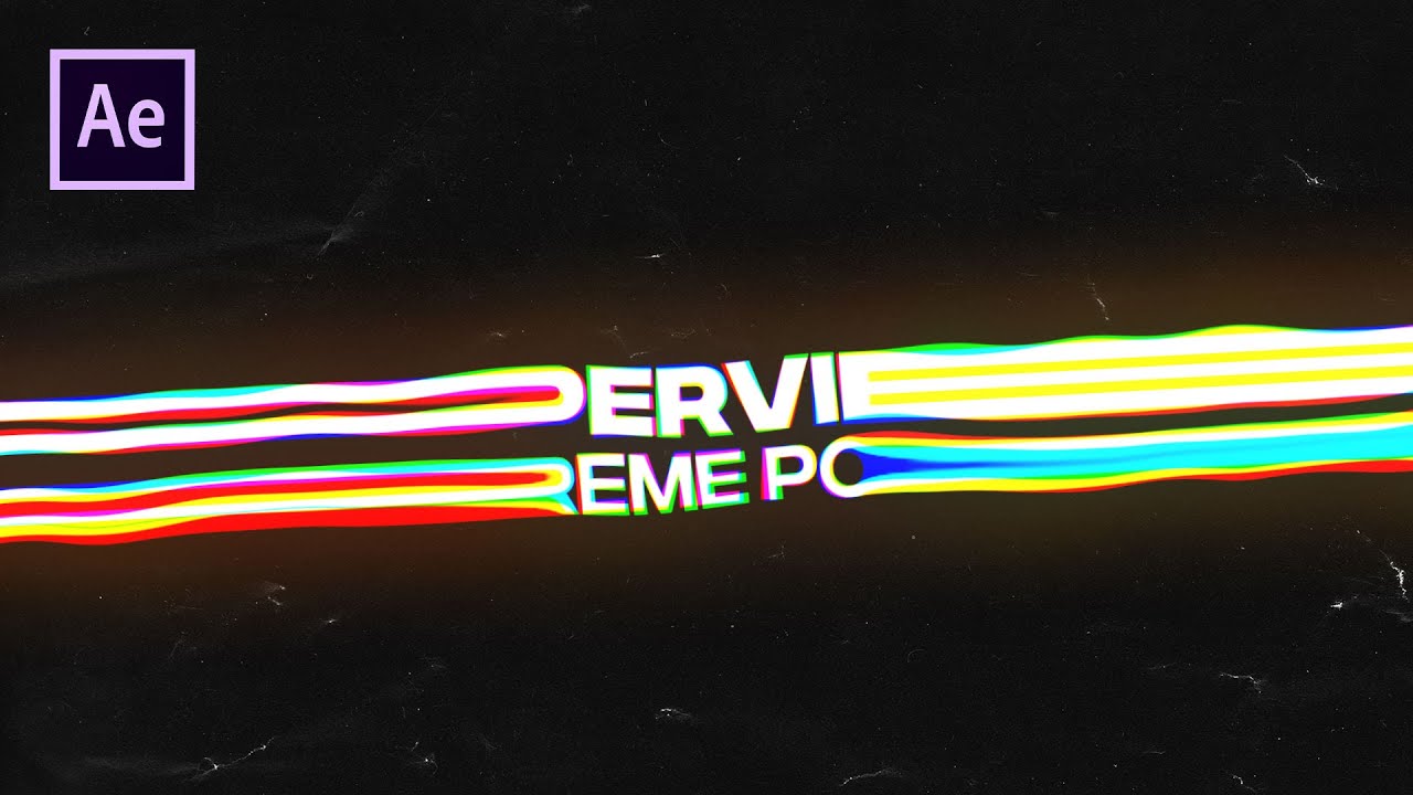 After Effects Tutorial – Stretch Typography Text in After Effects – No Plugins - Premium Graphic ...