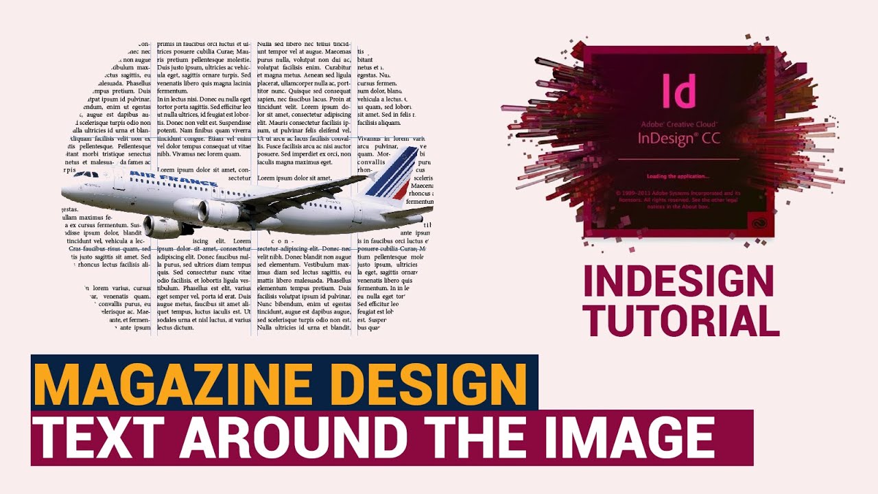 InDesign Tutorial: How to wrap text around the images, shapes, and objects - Premium Graphic ...